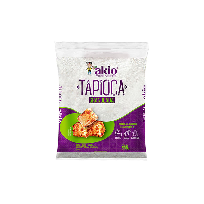 Mistura para Tapioca Akio Granulada 500g - Covabra