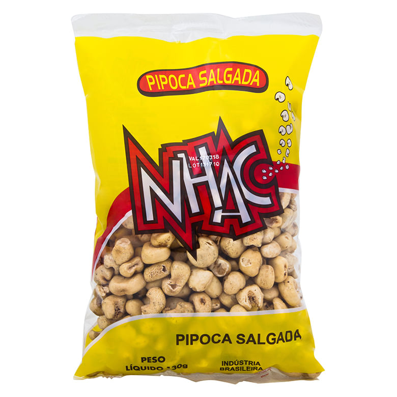 Pipoca Nhac Salgada 130g - Covabra