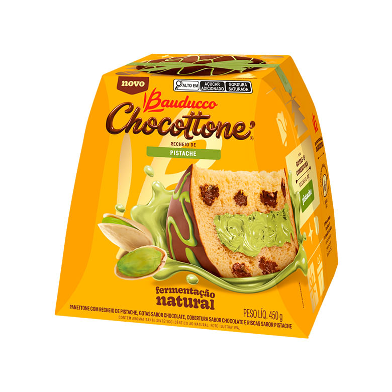 Chocottone Bauducco Pistache 450gr Covabra
