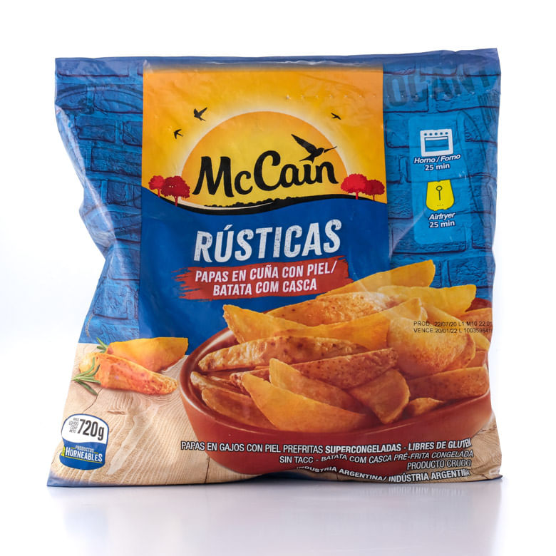 Batata Mccain Rústicas 720g - Covabra
