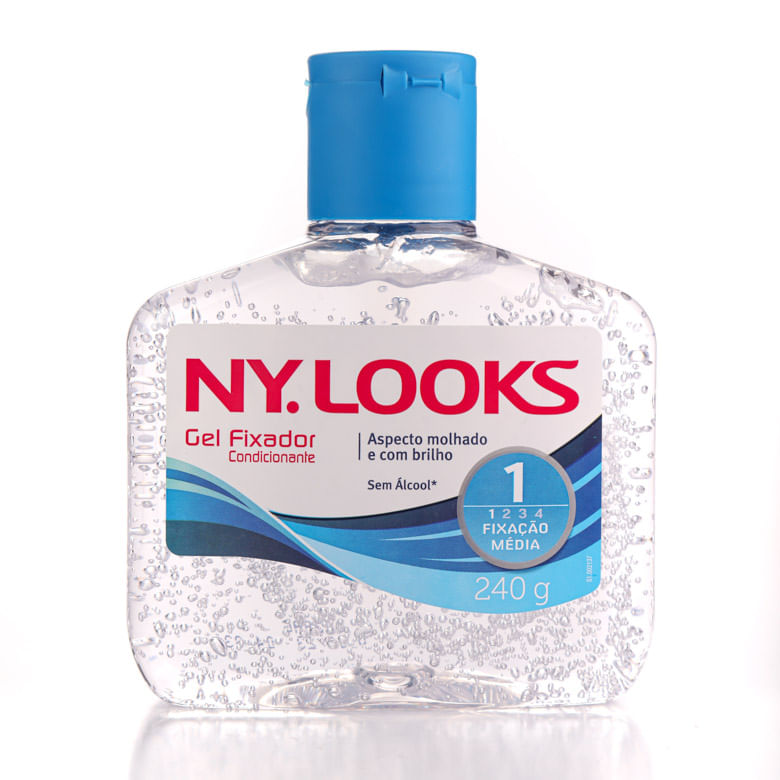 Gel Ny.Looks Media Fixação Incolor 240g - Covabra