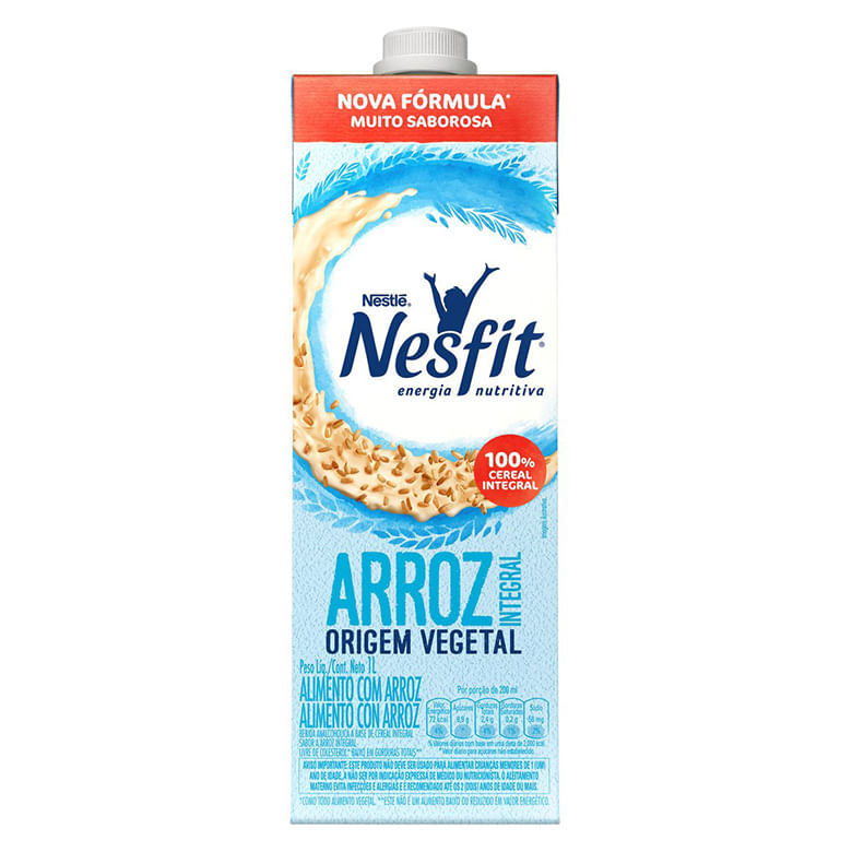 Bebida de Arroz Nestlé Nesfit Integral 1l - Covabra