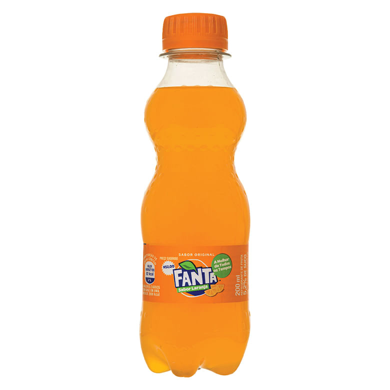 Refrigerante Fanta Laranja Pet 200ml - Covabra