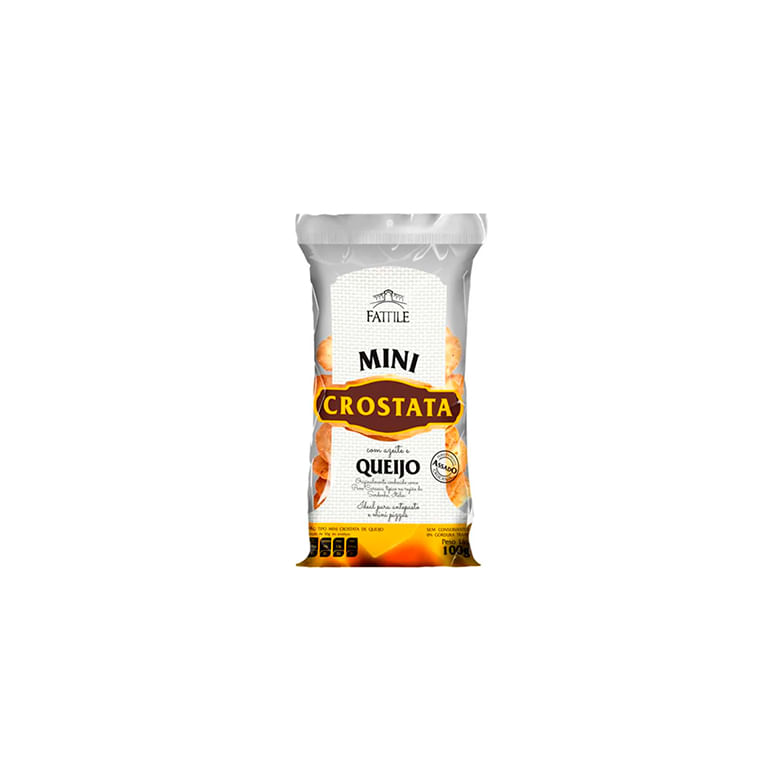 Crostata Fattile Mini Queijo 100g - Covabra