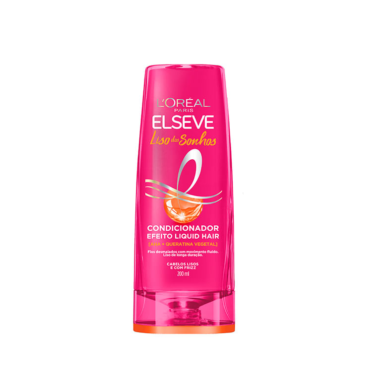 Condicionador Cabelos Elseve Lisos dos Sonhos 200ml - Covabra