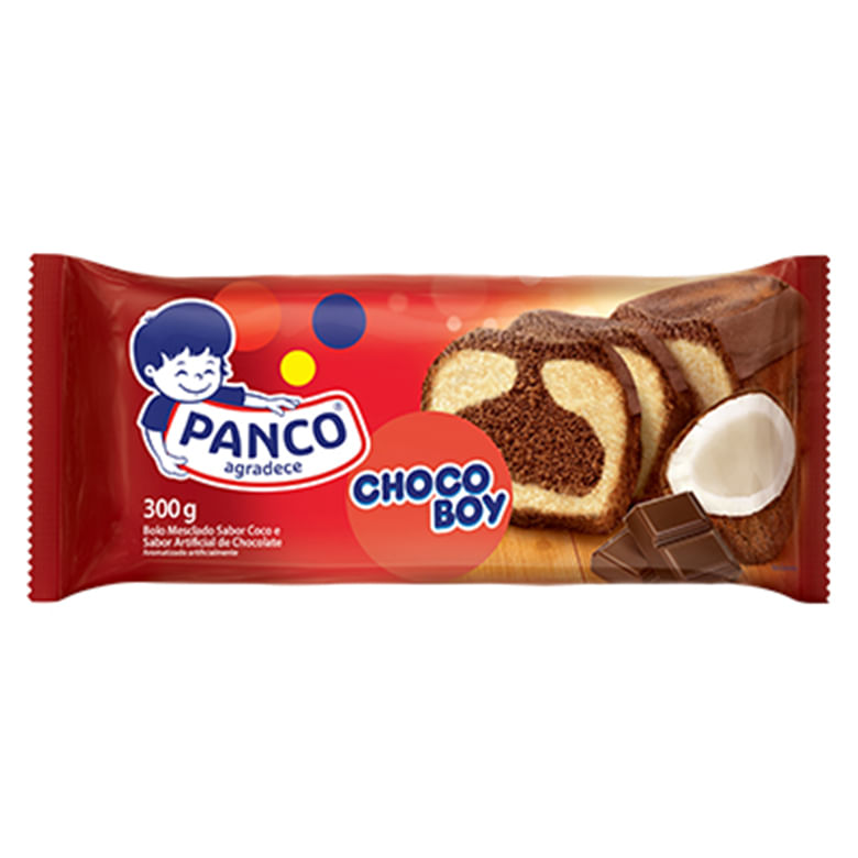 Bolo Panco Chocoboy 300g - Covabra