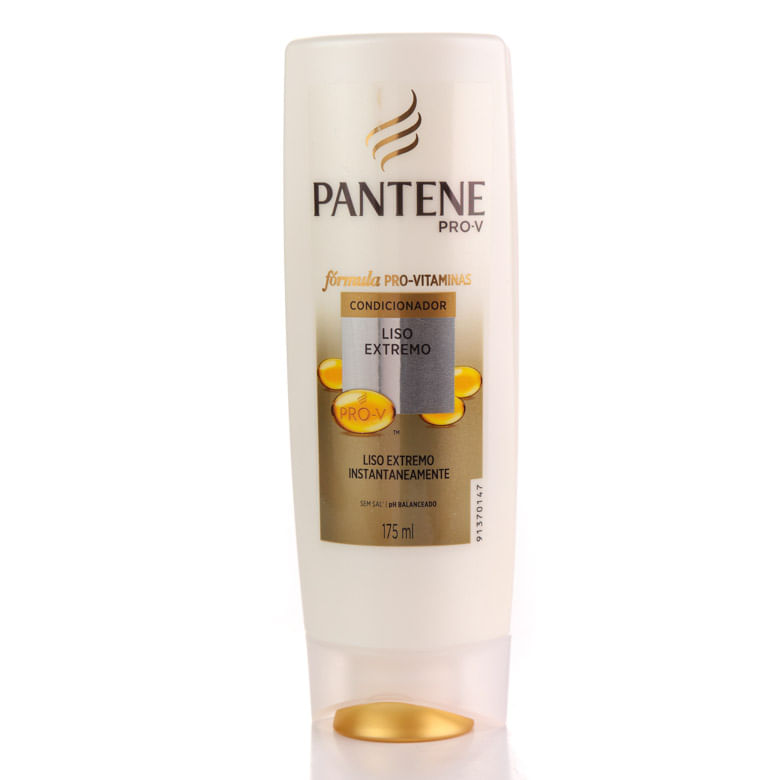 Condicionador Cabelos Pantene Liso Extremo 175ml - Covabra
