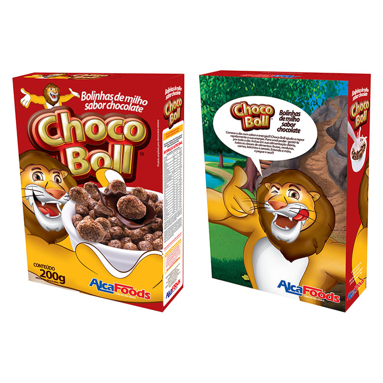 Cereal Matinal Alcafoods Chocoboll 200g - Covabra
