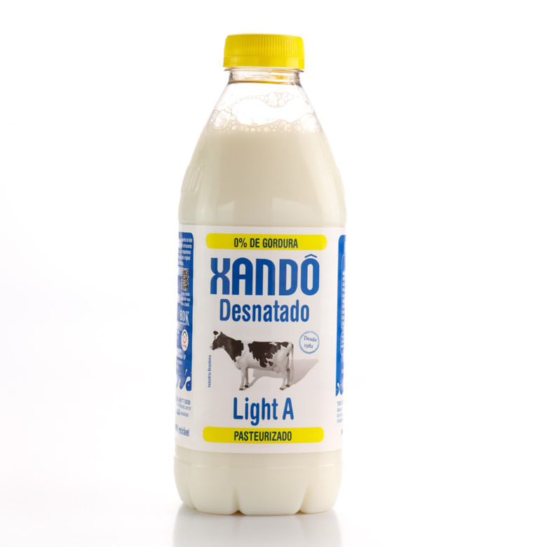 Leite Xando Pasteurizado Tipo A Light Garrafa 1l - Covabra