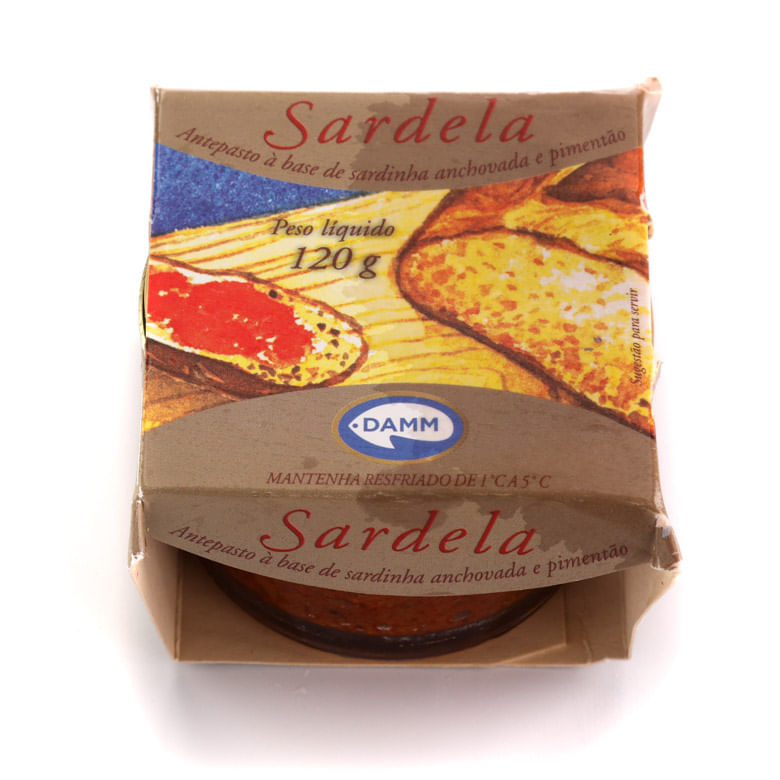 Patê Damm Sardela 120g - Covabra