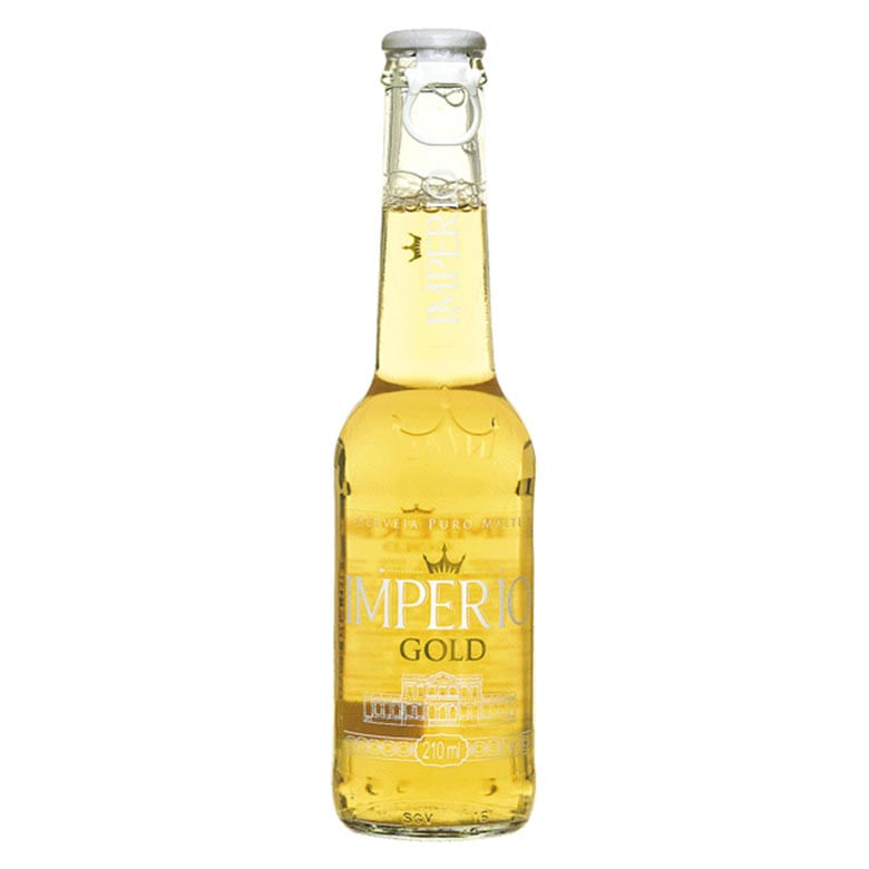 Cerveja Império Gold Long Neck 210ml - Covabra