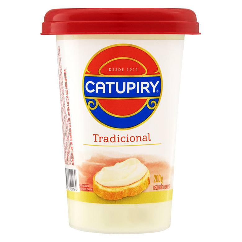Requeijão Catupiry Cremoso Tradicional 200g - Covabra