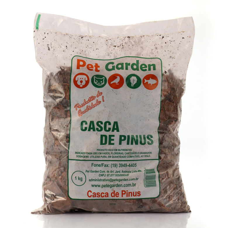 Casca Pinus Petgarden 1kg - Covabra