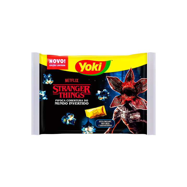Popcorn Microondas Yoki Netflix Stranger Things 140g - Covabra