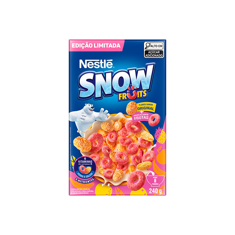Cereal Matinal Nestlé Snow Fruits 240g - Covabra