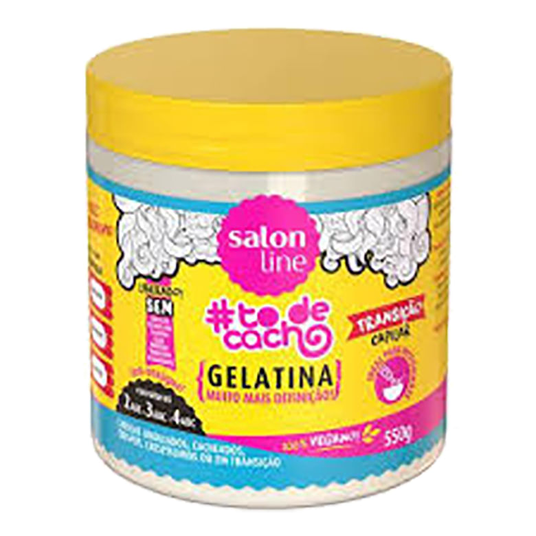 Gel Gelatina Salon Line #Todecacho Transição Capilar 550g - Covabra