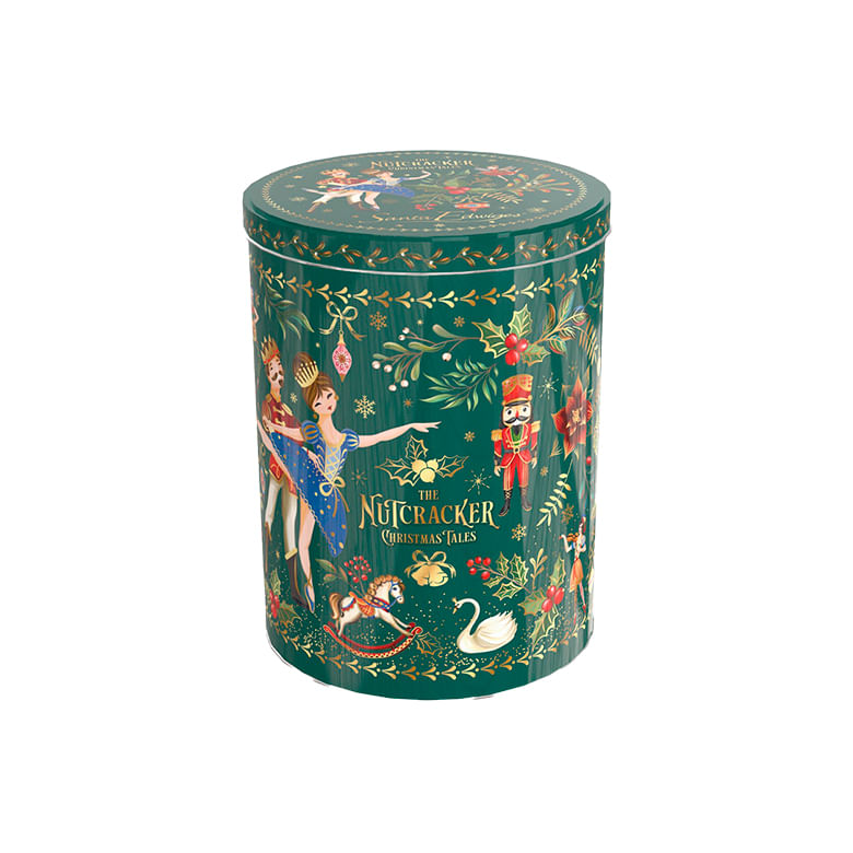 Biscoito Santa Edwiges Butter Cookies Nutcracker Lata 100g - Covabra