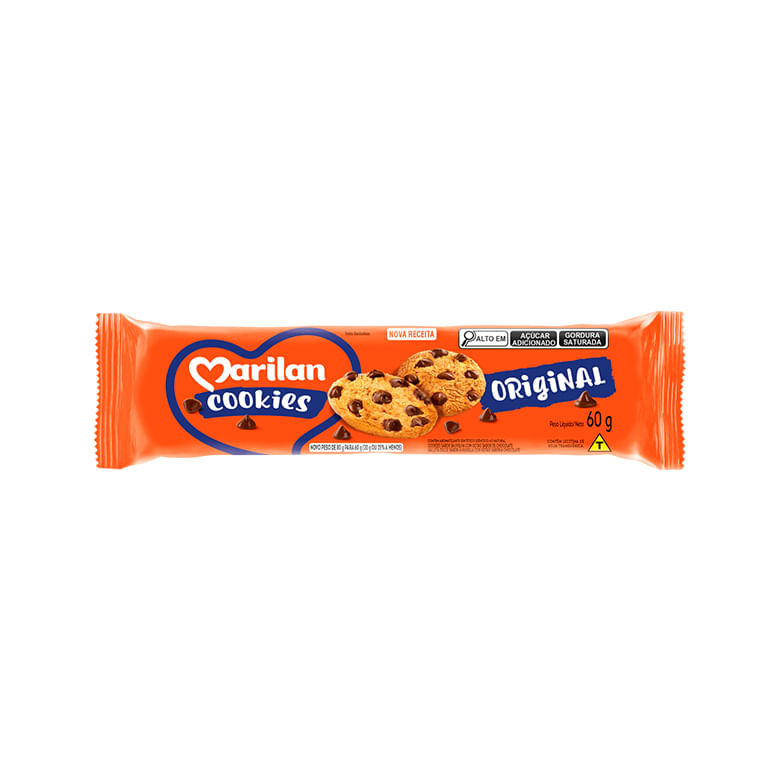Biscoito Marilan Cookie Original 60g - Covabra